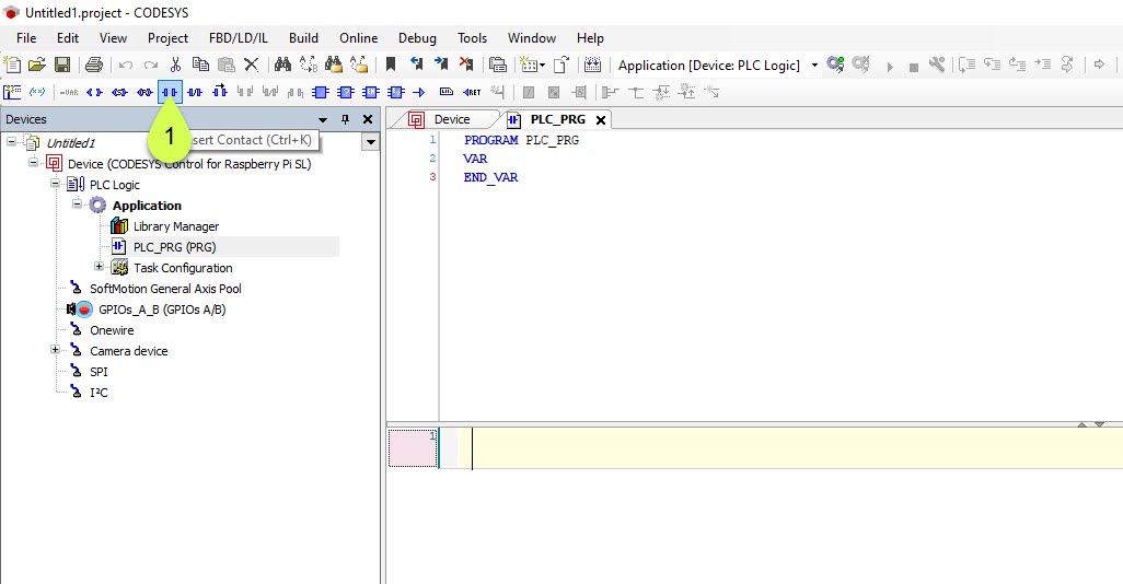 EDGEBOX RPI 200 AND CODESYS : DIGITAL OUTPUT